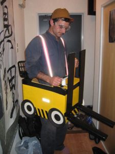 Build the Best Forklift Costume This Halloween | FLC